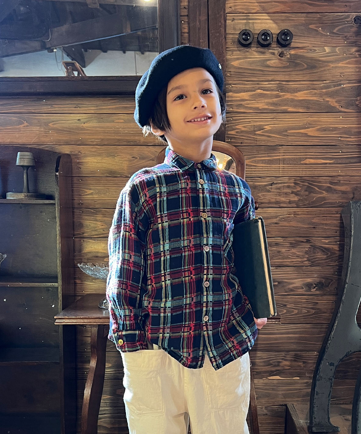 Double-weave Plaid Shirt – FITH ONLINE STORE