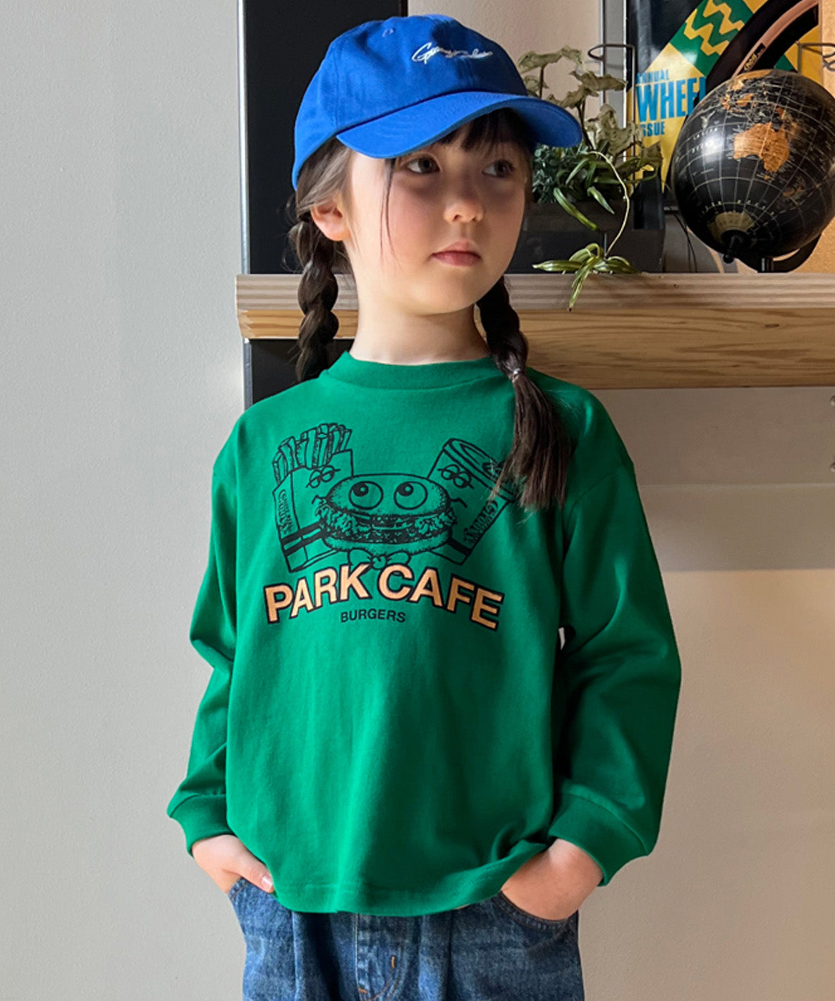 PARK CAFE BURGERS Long Sleeve Tee – FITH ONLINE STORE