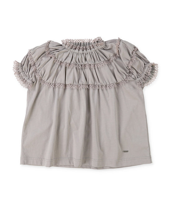 Lace Smocked Tee – FITH ONLINE STORE