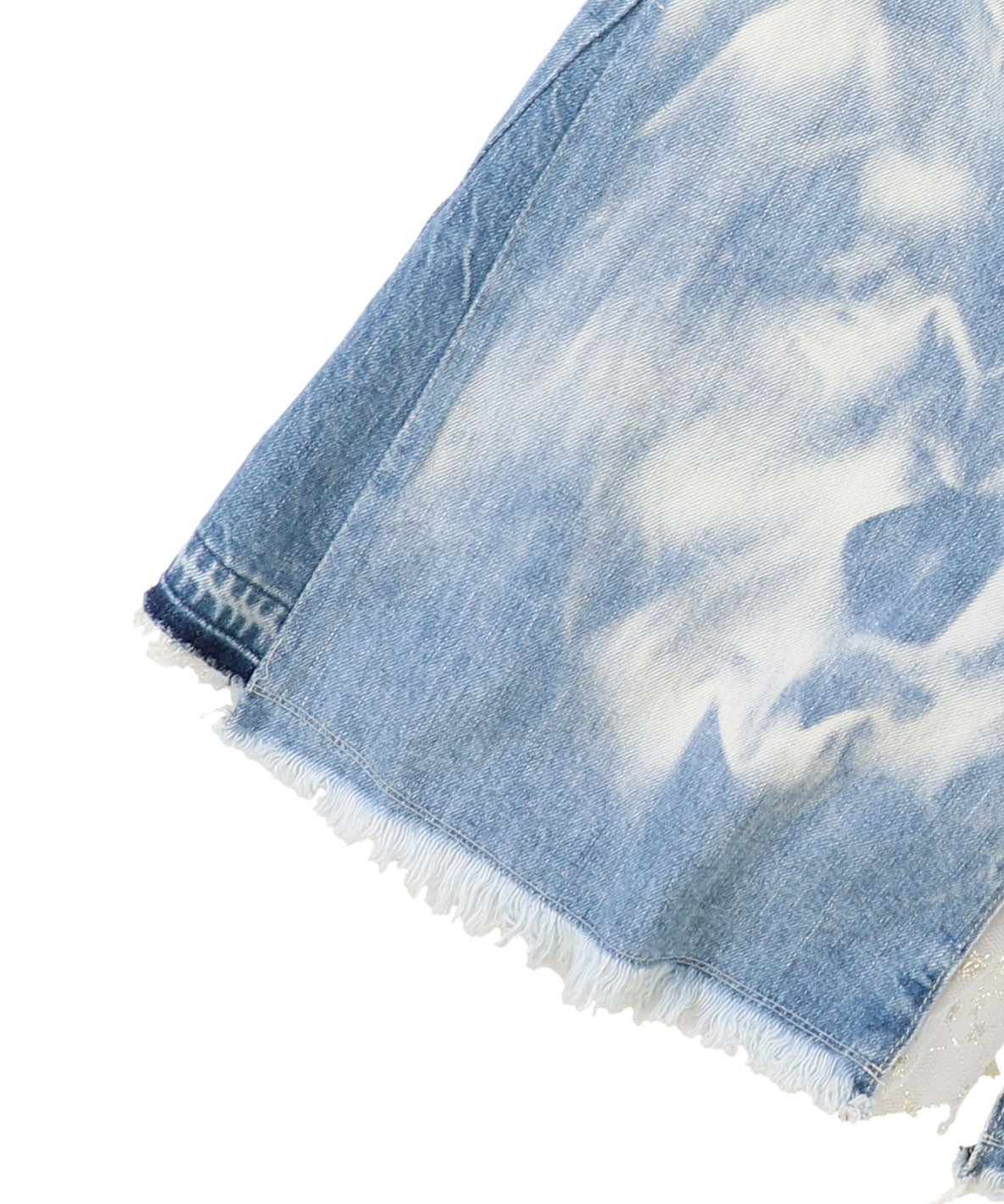 Denim Shiny Lacy Skirt(LADIES) – FITH ONLINE STORE