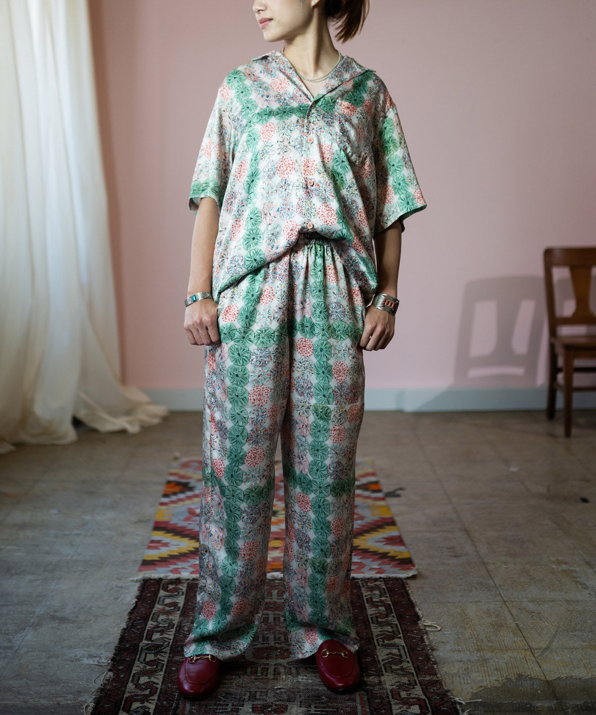 Antique Yo-yo Print Shirt – FITH ONLINE STORE