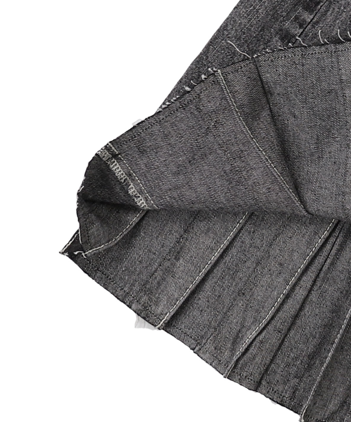 Black Denim Pleats Skirt – FITH ONLINE STORE