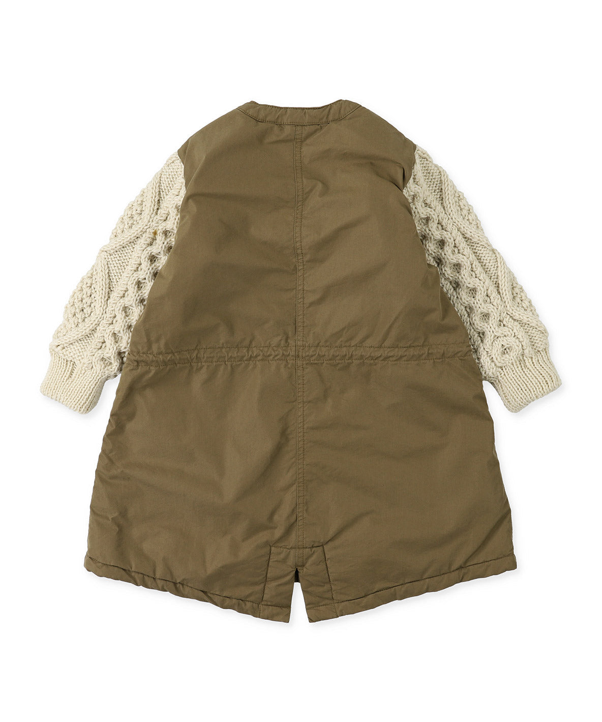 Weather Cloth Handknitted-Sleeves Coat – FITH ONLINE STORE